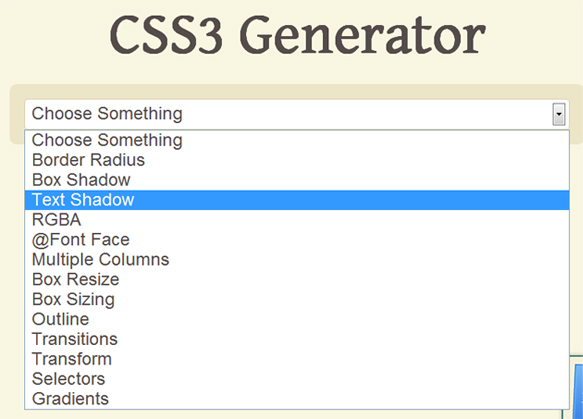 CSS3 Generator - Dica - DevMedia
