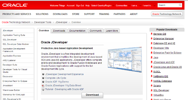 Trabalhando com JDeveloper - DevMedia