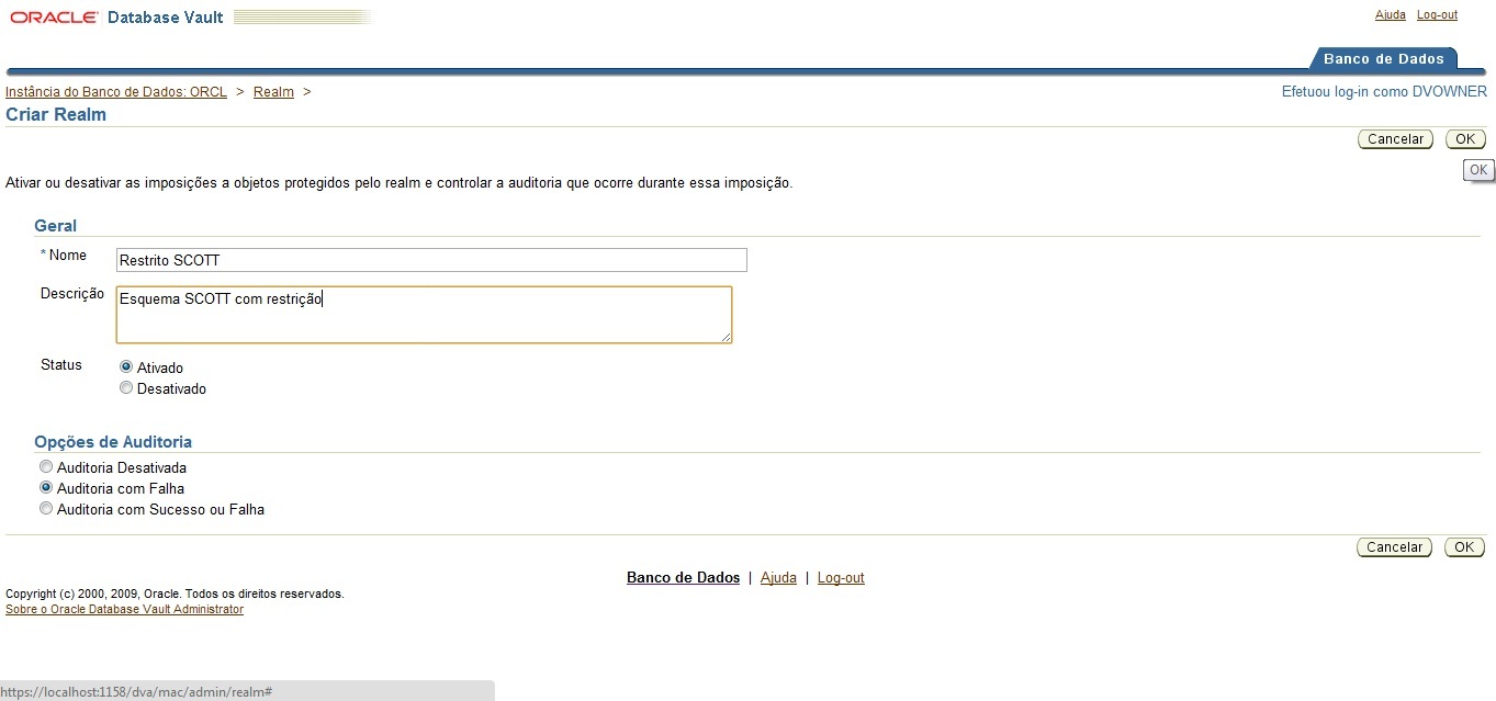 Aumentando a segurança dos dados com Oracle Database Vault - DevMedia
