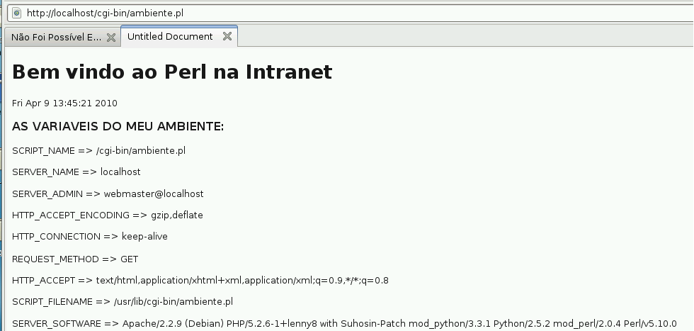 Programando Uma Intranet Com Apache Mysql E Perl Devmedia 0679